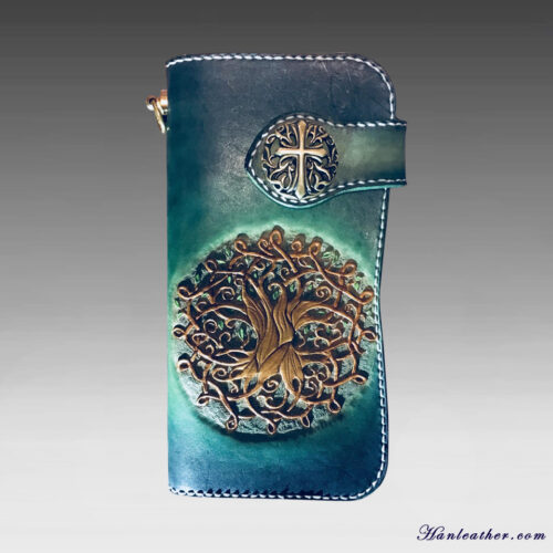 Customize Leather watch band & wallet by hand - Hanleather