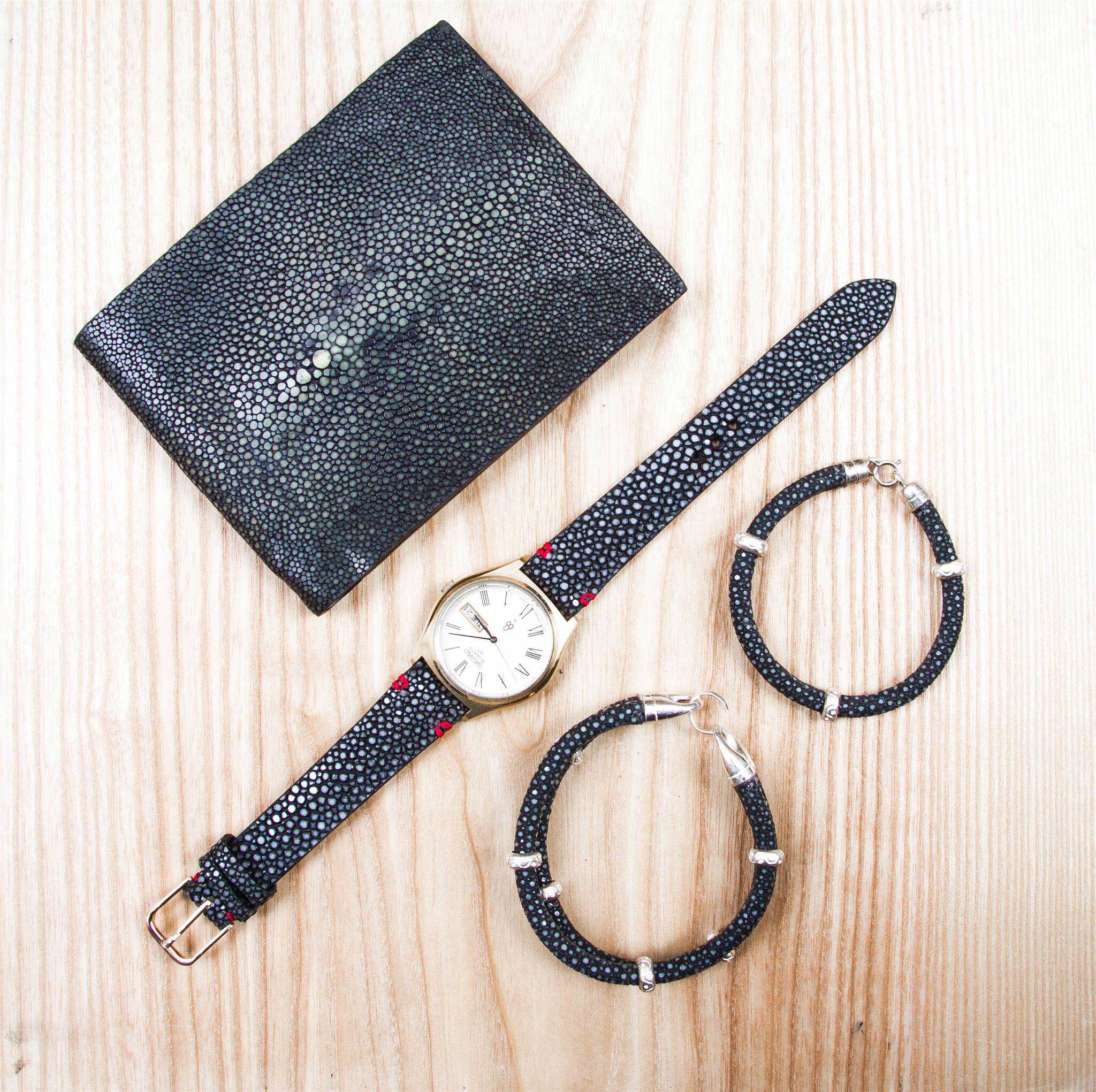 Customized Stingray Watch Strap - Hanleather